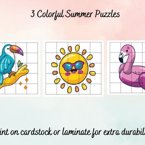 Summer Puzzle Bundle: Bingo, Seek and Find, Word Search, Word Scramble ...