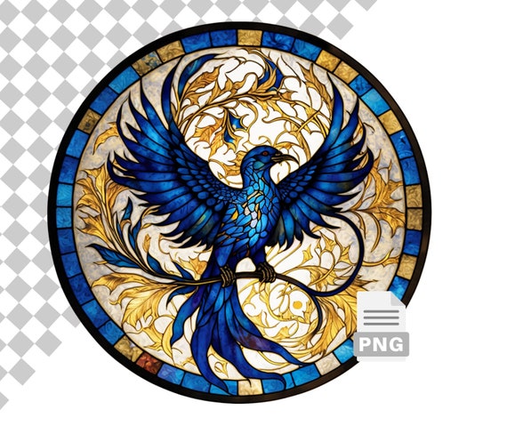 Blue Phoenix Symbol