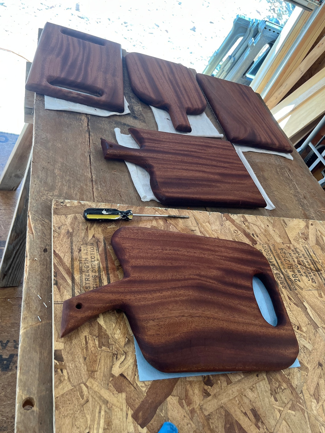 African Mahogany Food Grade Charcuterie Boads - Etsy