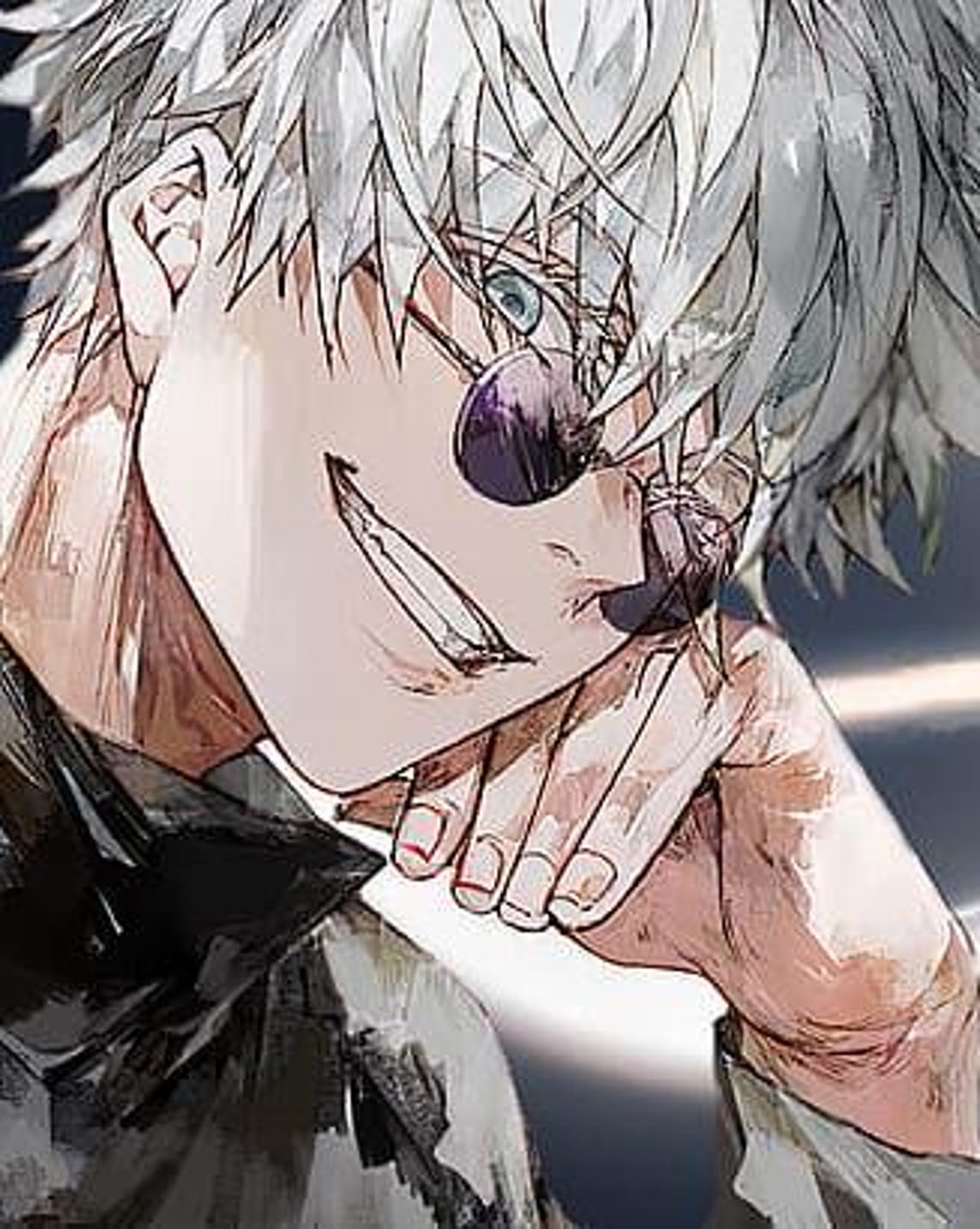 Gojo Form Jujutsu Kaisan Handmade Anime Poster - Etsy