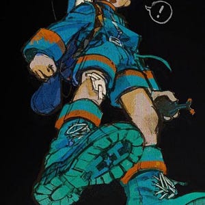 Gon Freecss Hunterxhunter Handmade Poster on Chart Paper - Etsy