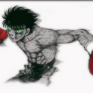 Hajime No Ippo Handmade Manga Poster on Chart Paper, Anime Character ...