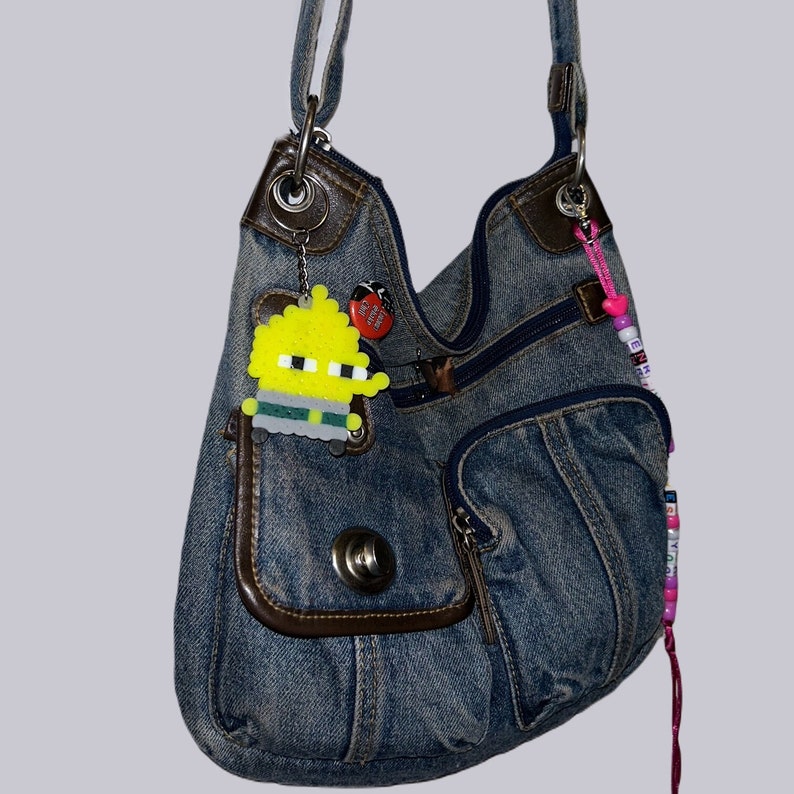 Lemongrab Handmade Perler Keychain - Etsy