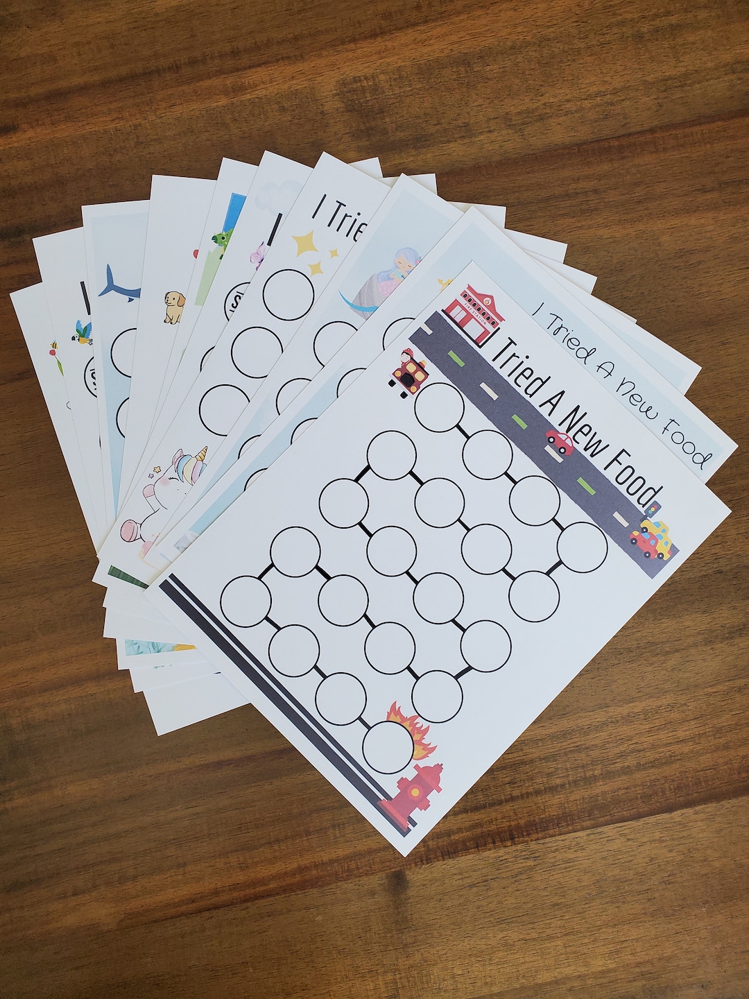 Picky Eater Reward Charts: Try New Foods (PDF Digital Download) - Etsy