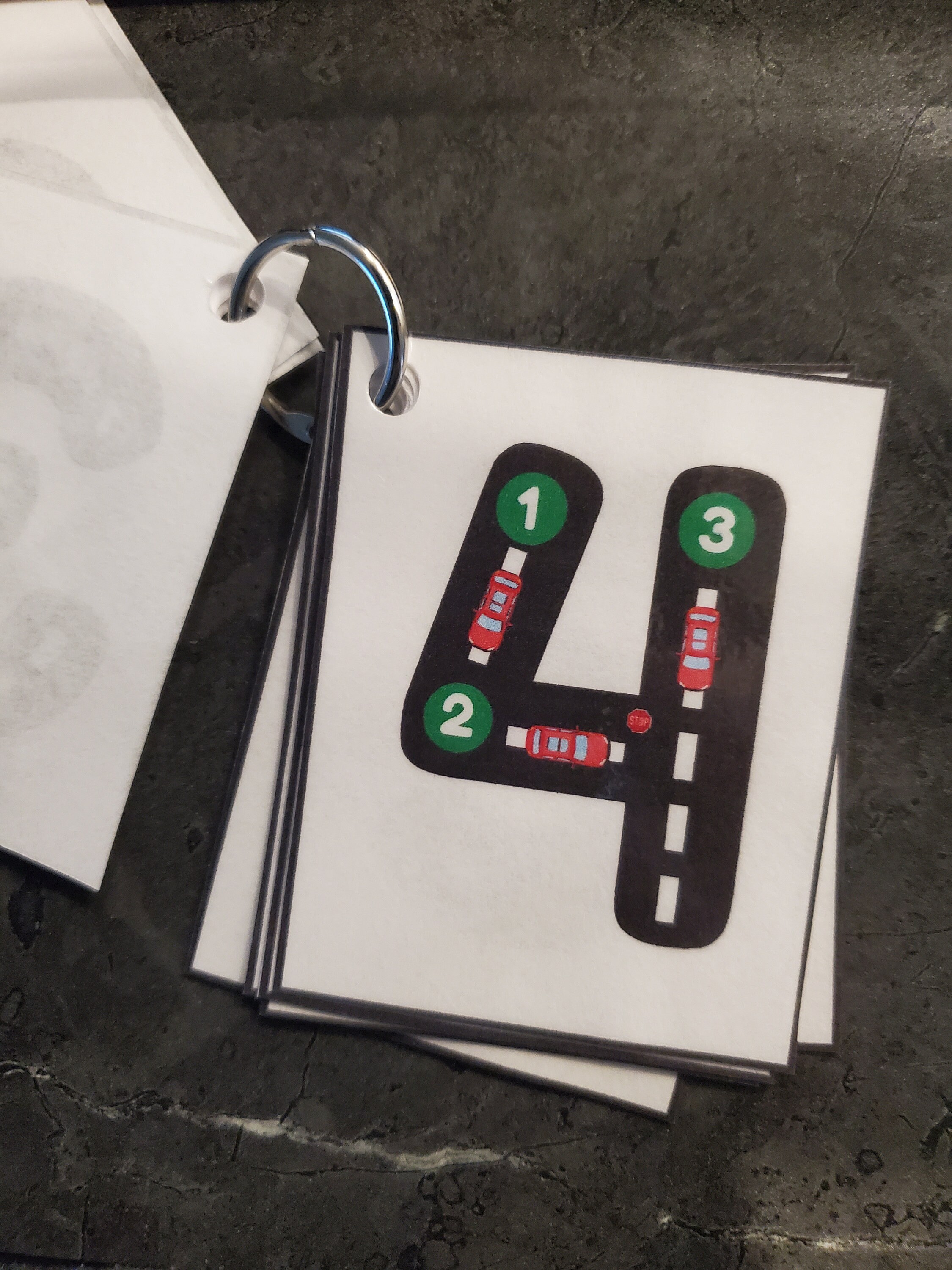 Finger Trace Numbers 1-9 - Etsy