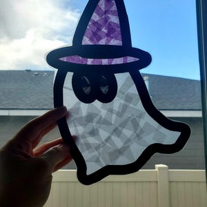 Halloween Suncatcher Craft Kit for Kids – Fun & Easy Paper Craft ...