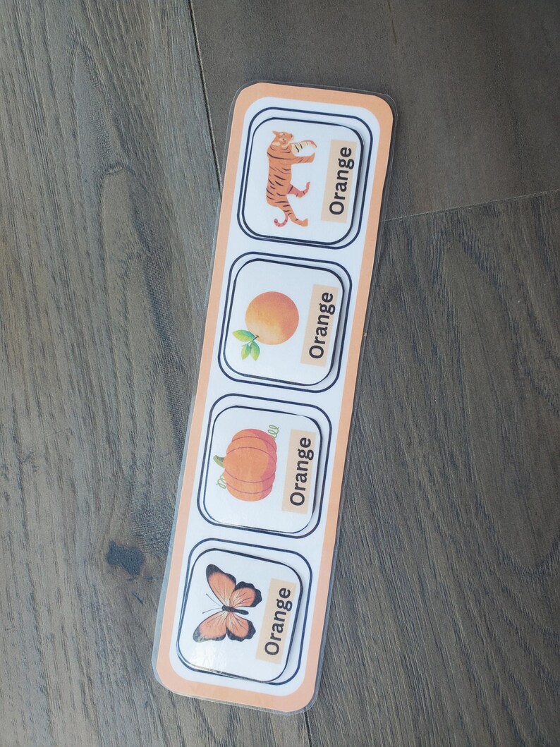 Color Sorting Activity: Matching Game (digital Download) - Etsy