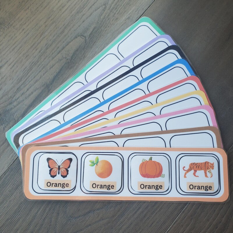 Color Sorting - Etsy