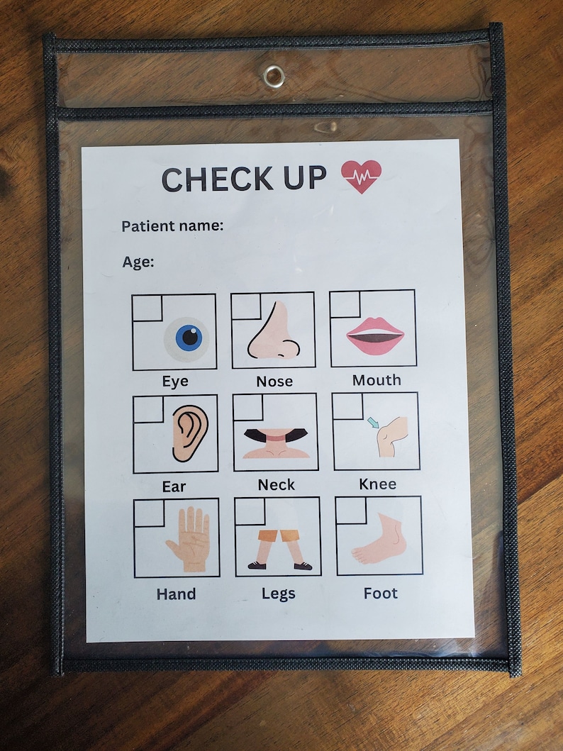 Printable X-ray for Kids / Pretend Doctor Printables / Play at Home ...