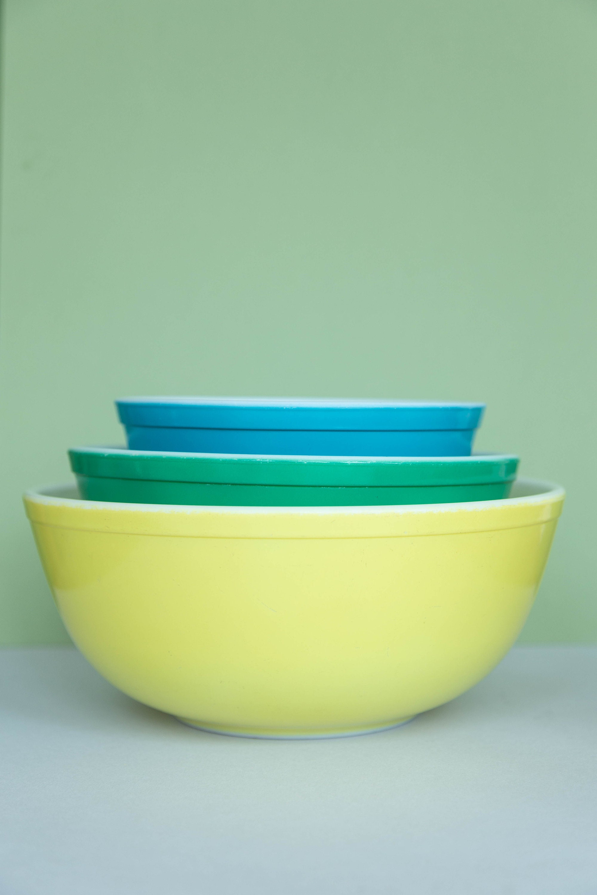 Set of 3 Vintage Pyrex Bowls - Etsy