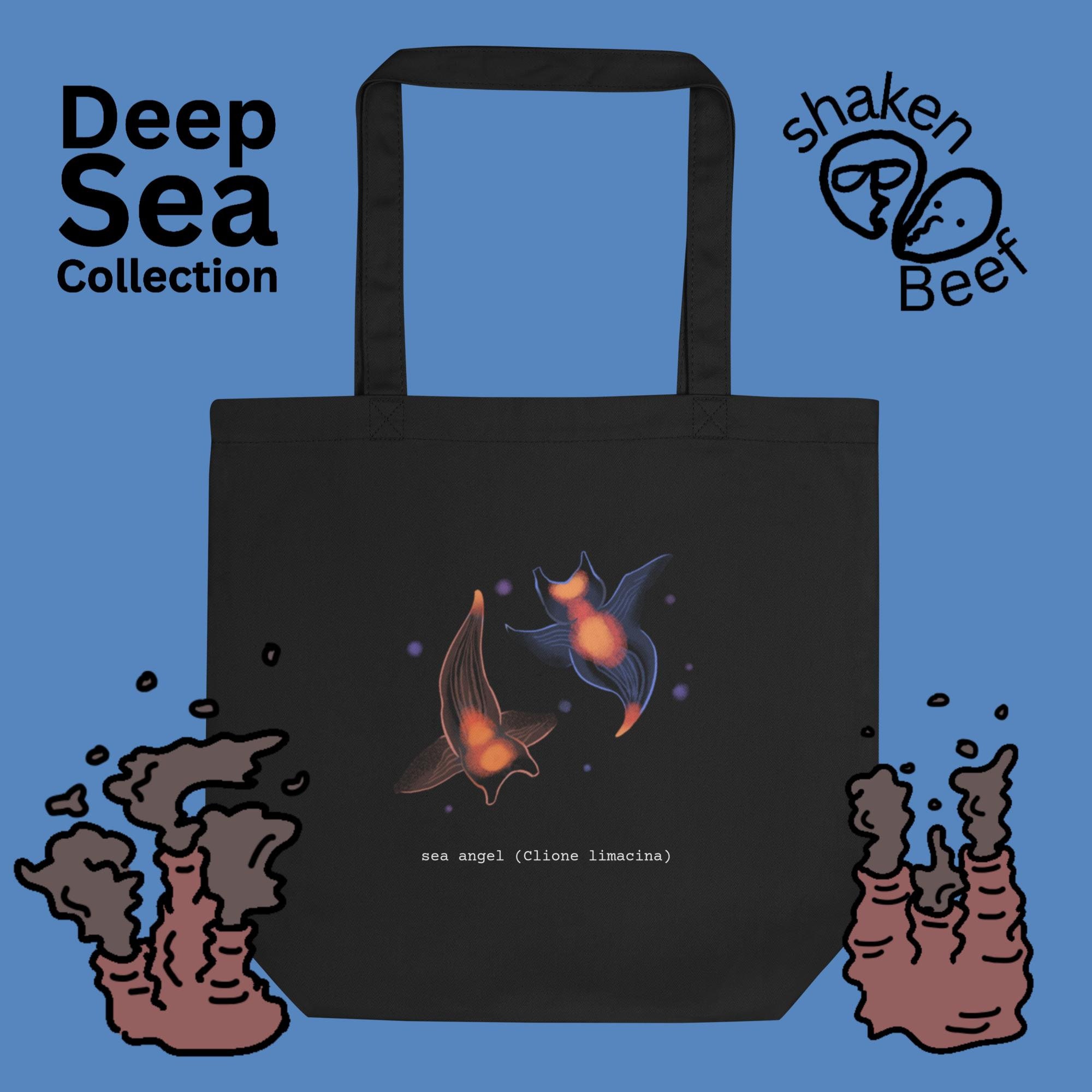 Sea Angel Yinyang Tote Bag | Deep Sea Collection - Etsy