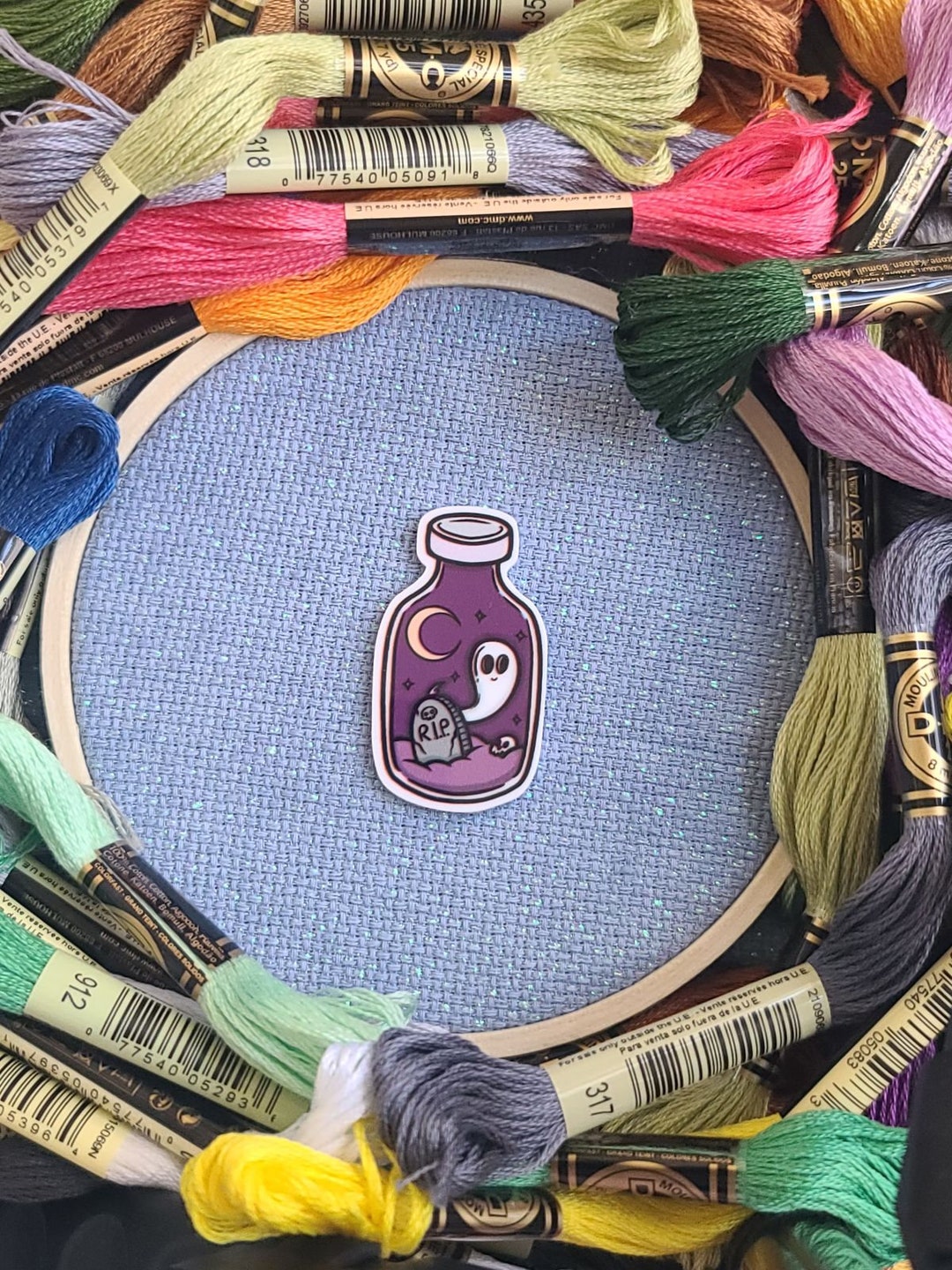Death Potion Needle Minder - Etsy