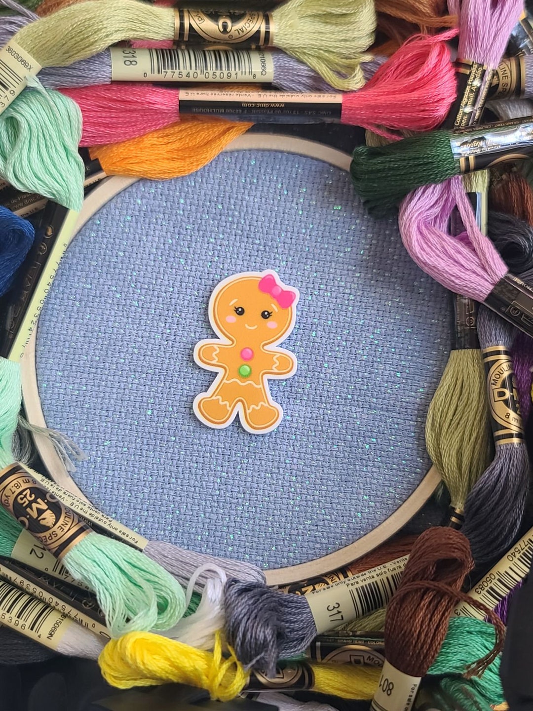 Mrs. Gum Drop Buttons Needle Minder - Etsy