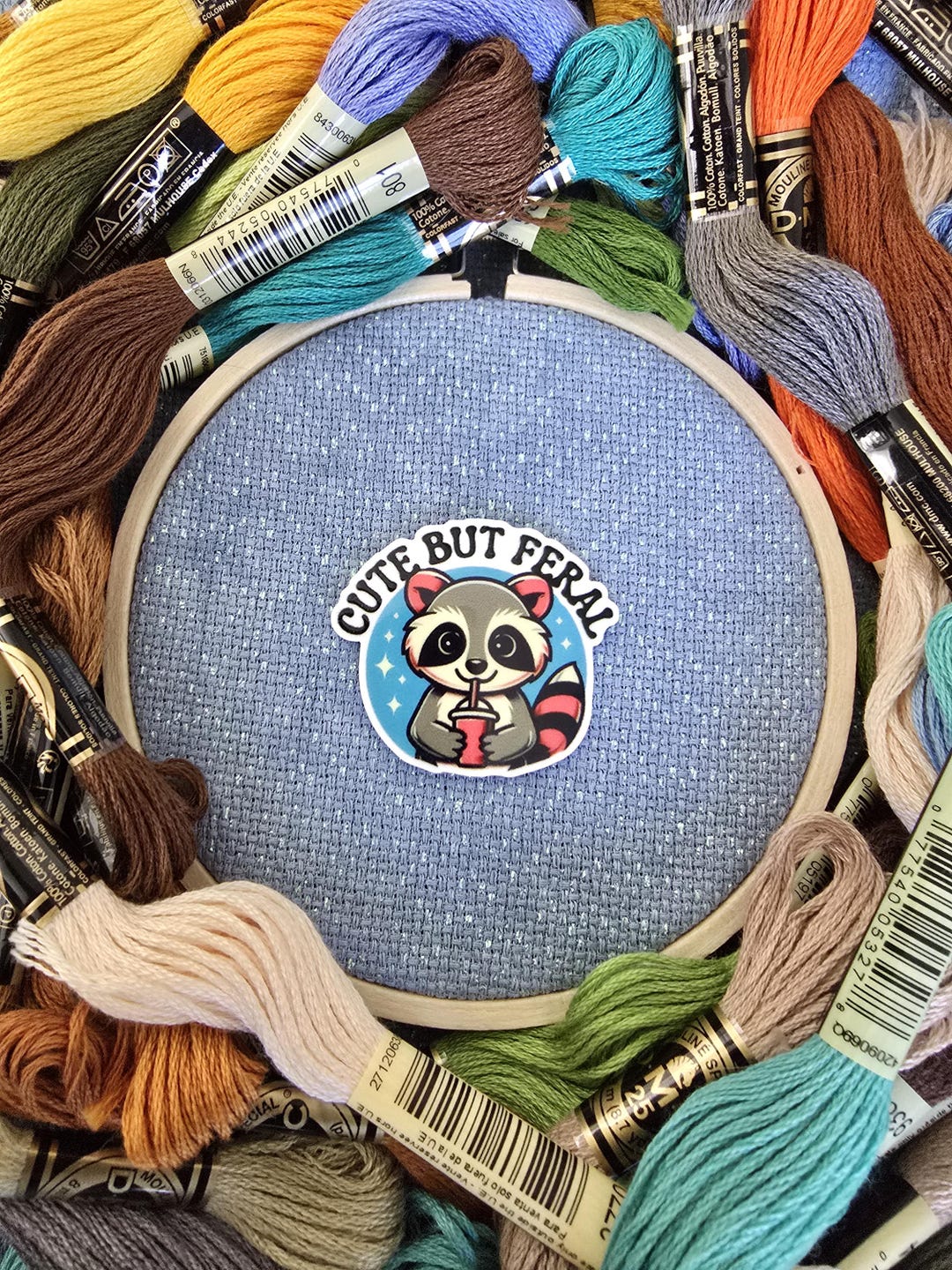 Feral Raccoon Needle Minder - Etsy