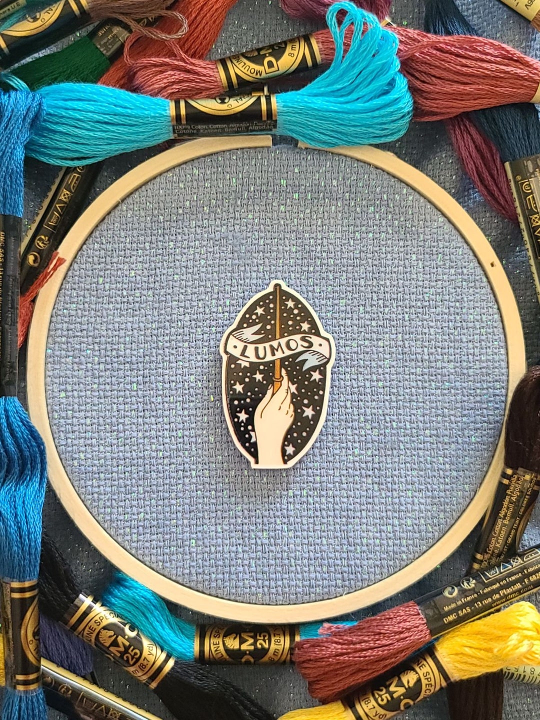 Hermione's Needle Charm Needle Minder - Etsy