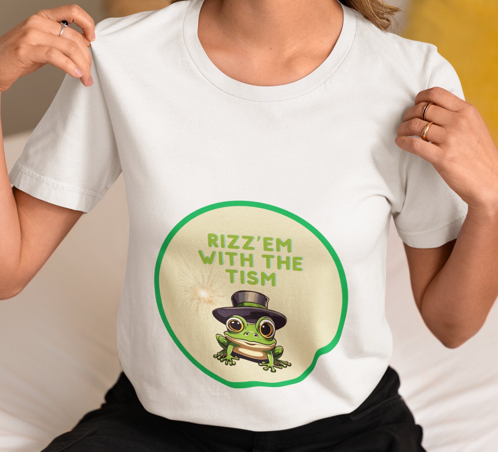 Rizz Em With the Tism Unisex T-shirt, Sweatshirt, Autism Support ...