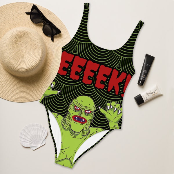 Gothic Swimsuit - Etsy