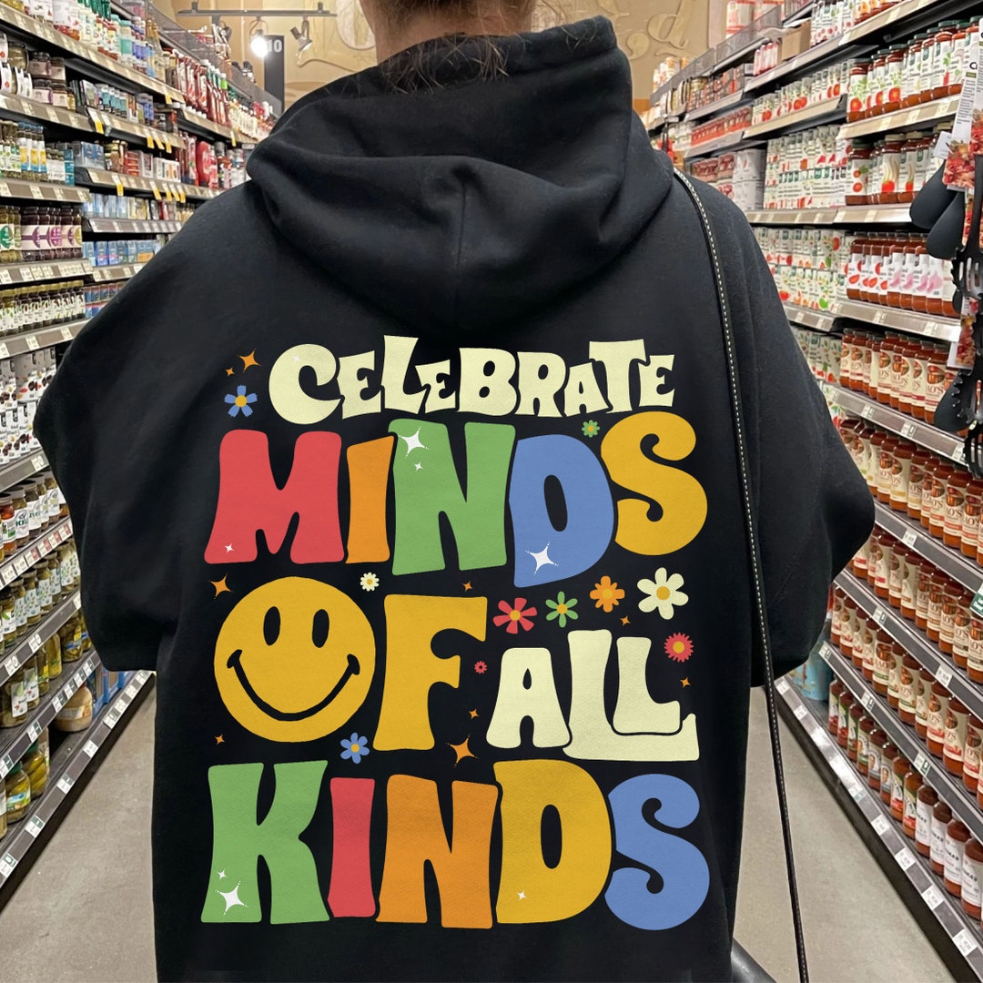 Celebrate Minds Of All Kinds Png Instant Download, Neurodivergent, Adhd ...