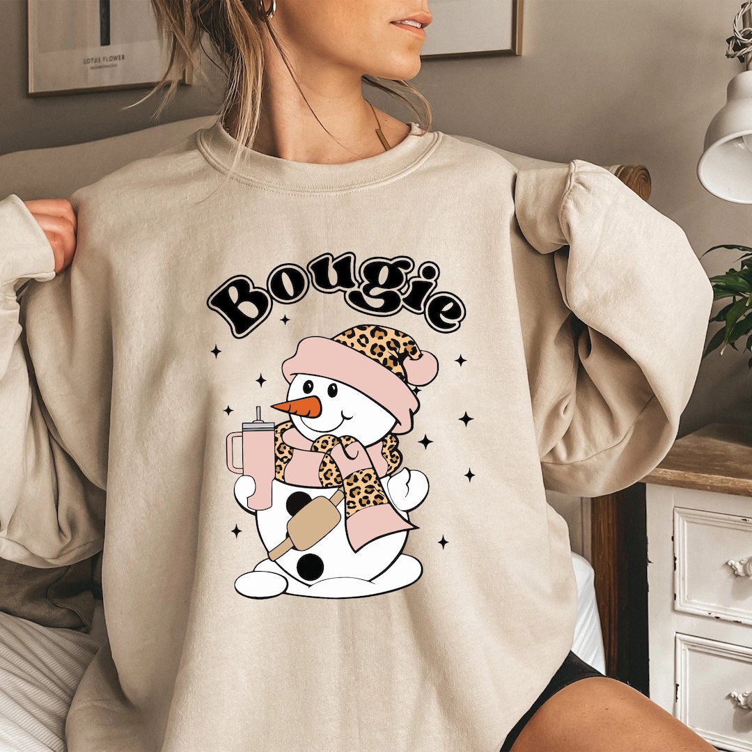 Boojee Snowman Bougie Snowman Stanley Tumbler Belt Bag Inspired, Boojee ...