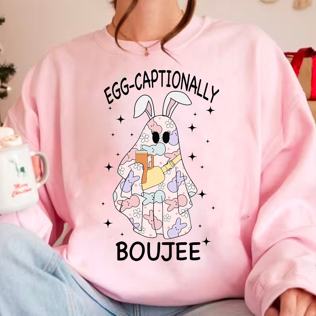 Egg Ceptionally Boujee Easter Bunny Png Instand Download, Ghost Easter ...