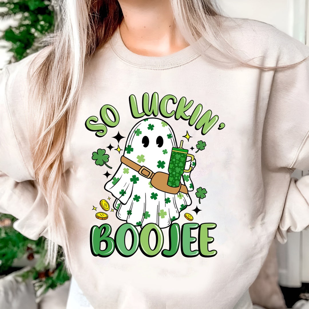 So Luckin Boujee Png Instand Download, Clover Ghostie Spooky St ...