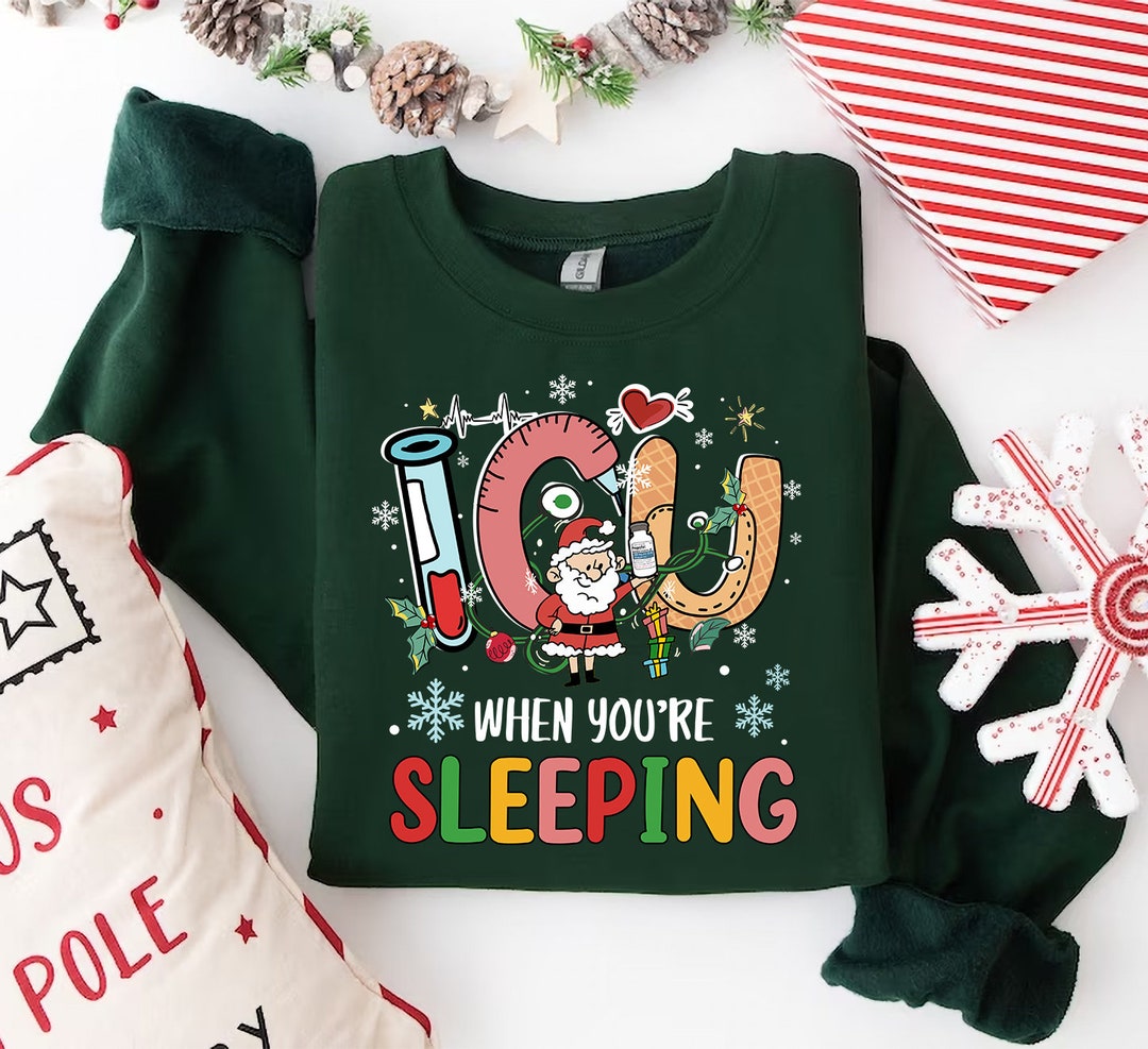 Christmas ICU Nurse Png Instand Download, ICU Crew Funny Nicu Picu ...