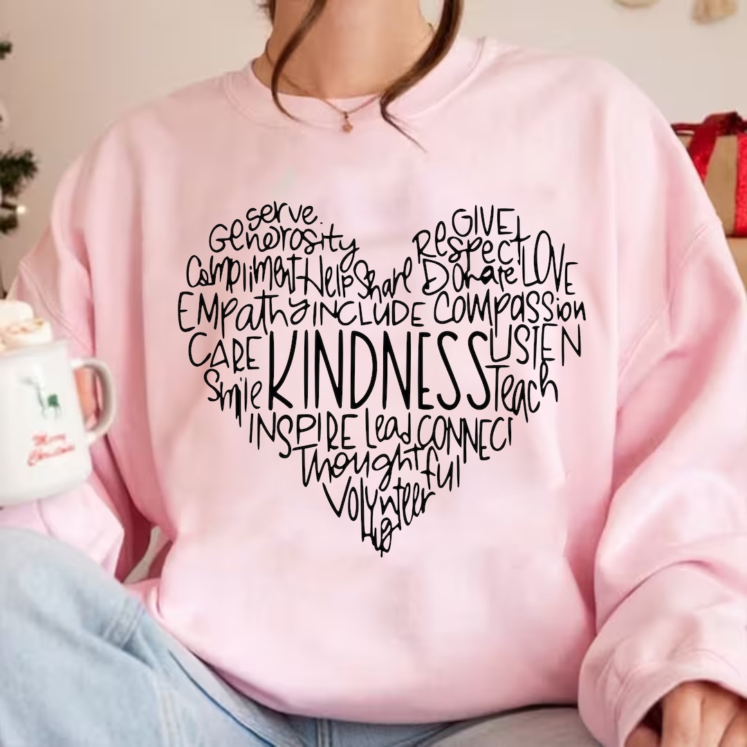 Cute Heart Be Kind PNG Instand Dowload, Valentines Day PNG, Mommys ...