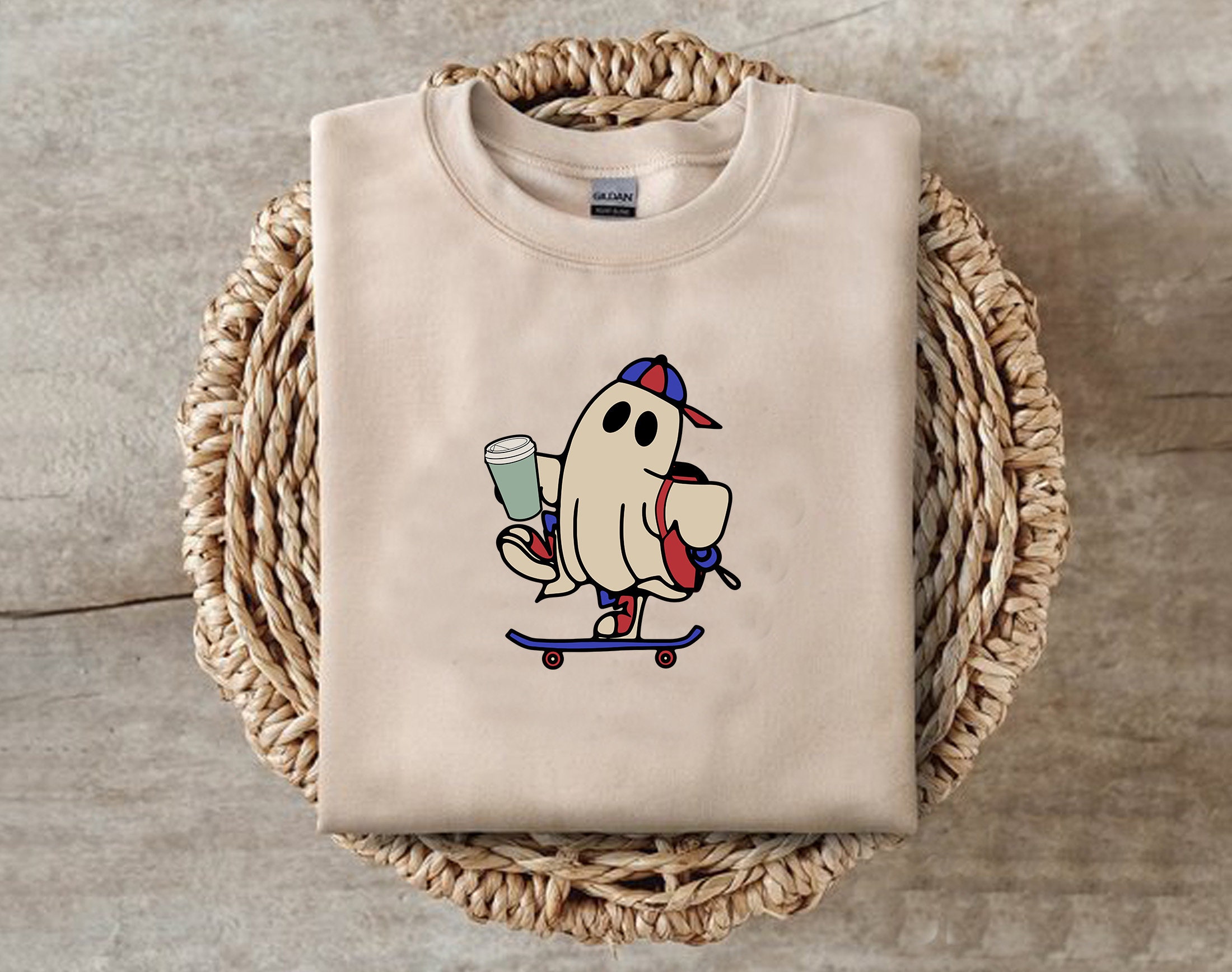 Boojee Ghost Tumbler Inspired PNG With Bag PNG Clip Art - Etsy