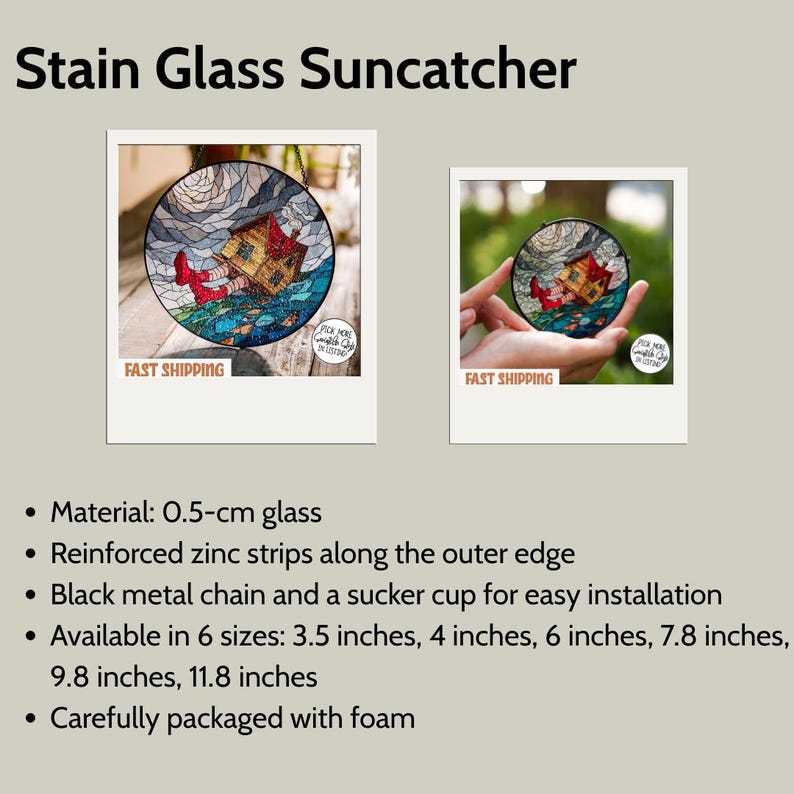 Wizard Girl Suncatcher, Bookish Magic Window Hanging, Witch Academy ...