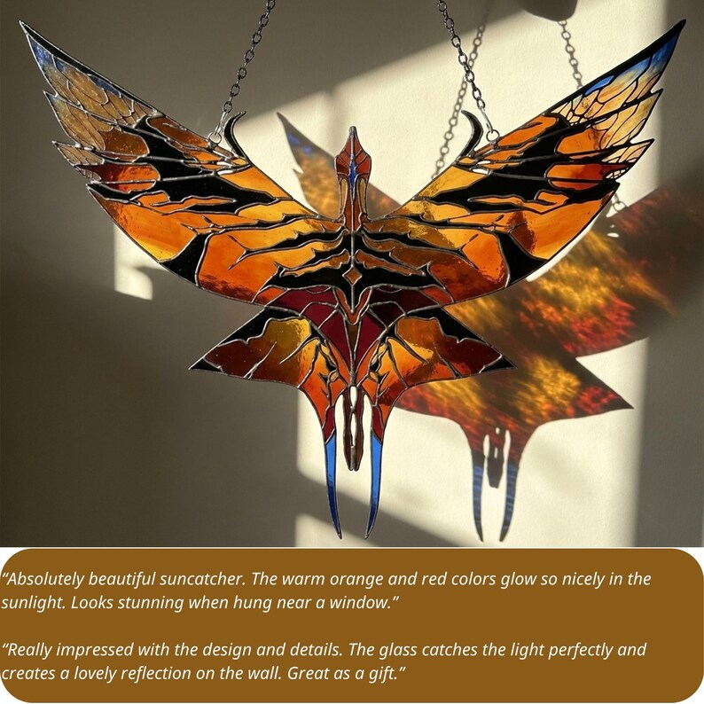 Leonopteryx Suncatcher, Toruk Makto Inspired Window Decor, Pandora ...