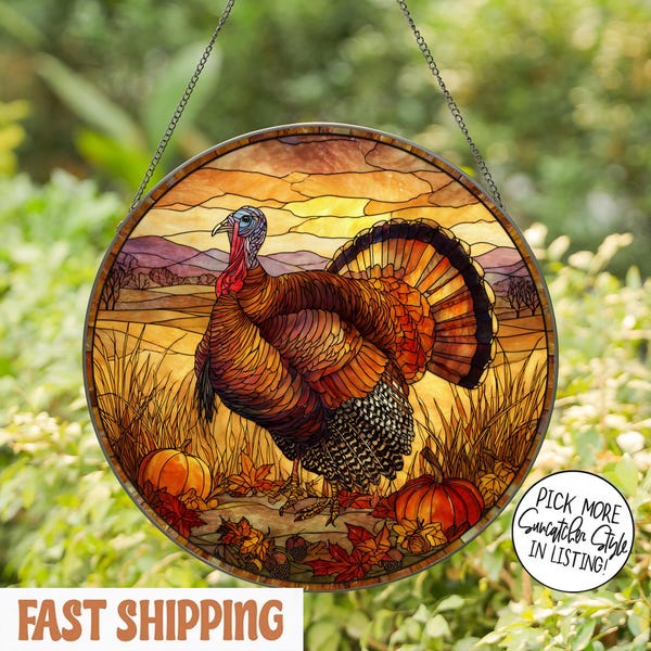 Glass Turkey - Etsy