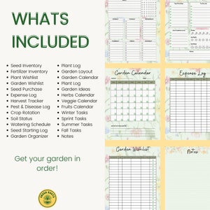 Printable Garden Planner: Homesteading Journal, A4 Gardening Log (PDF ...