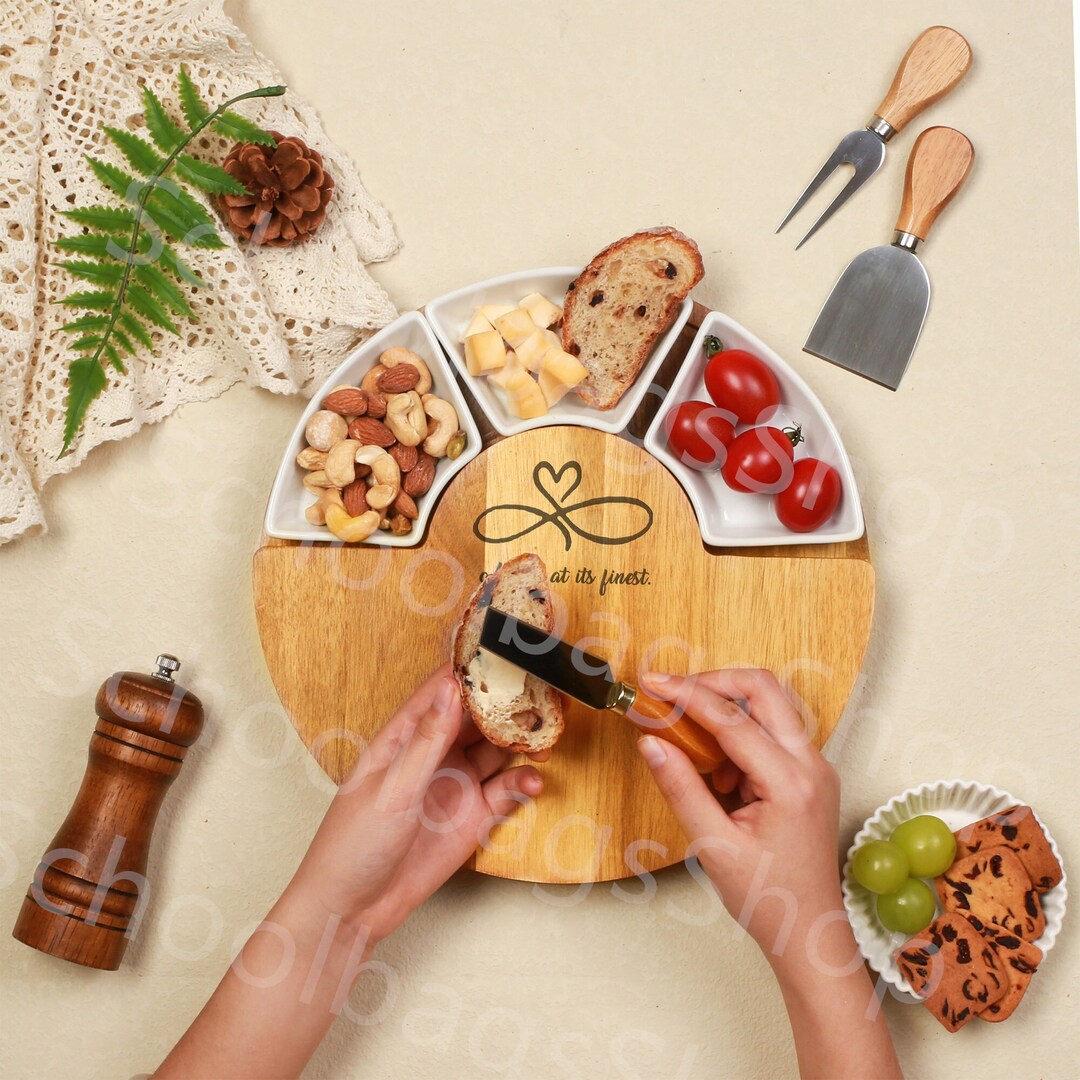 Personalised Cheeseboard With Your Wording and Design,meat and Cheese ...