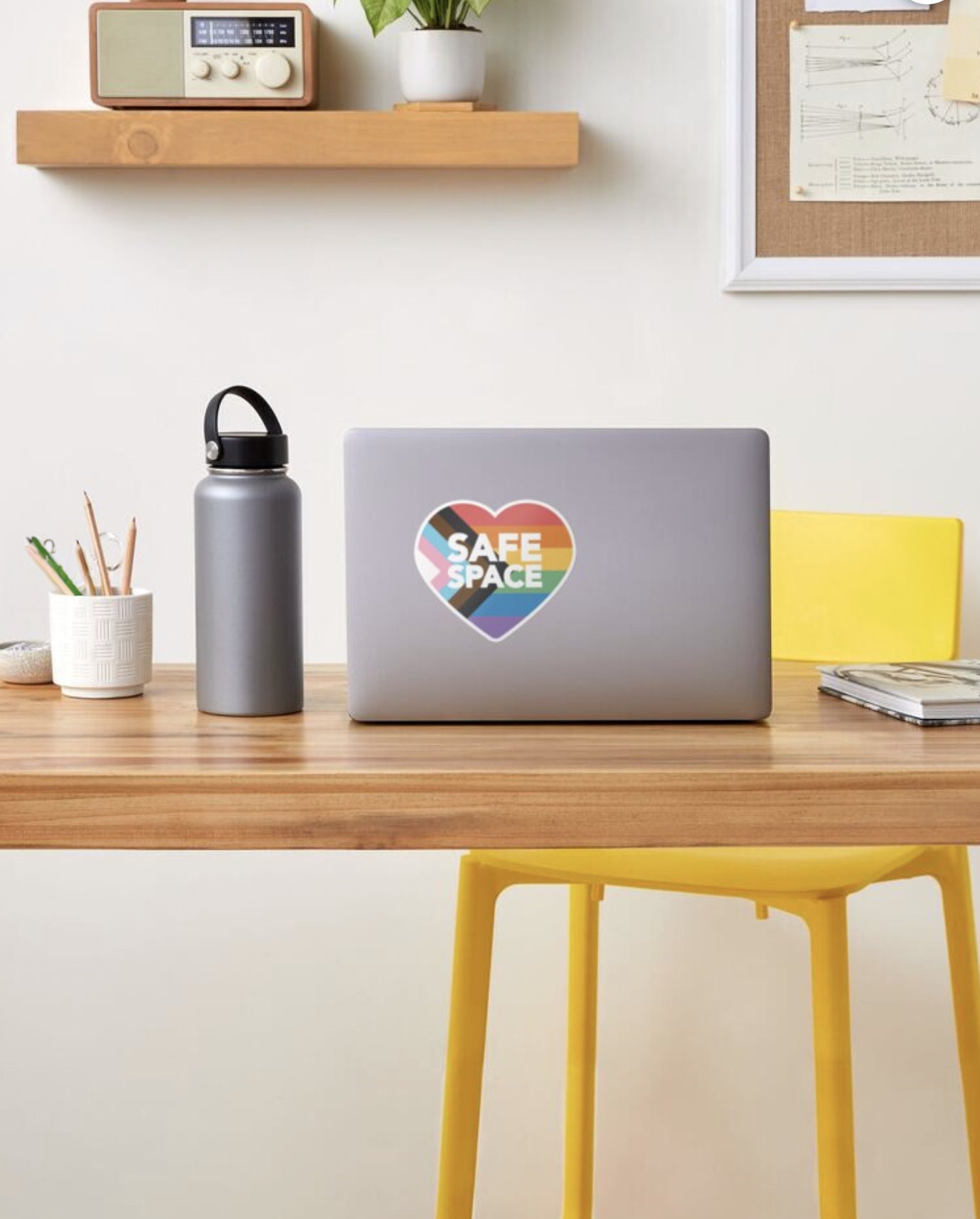 Safe Space LGBT Pride Flag Stickers (eps, Svg and Png) - Digital ...