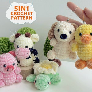 Crochet Keychain - Etsy