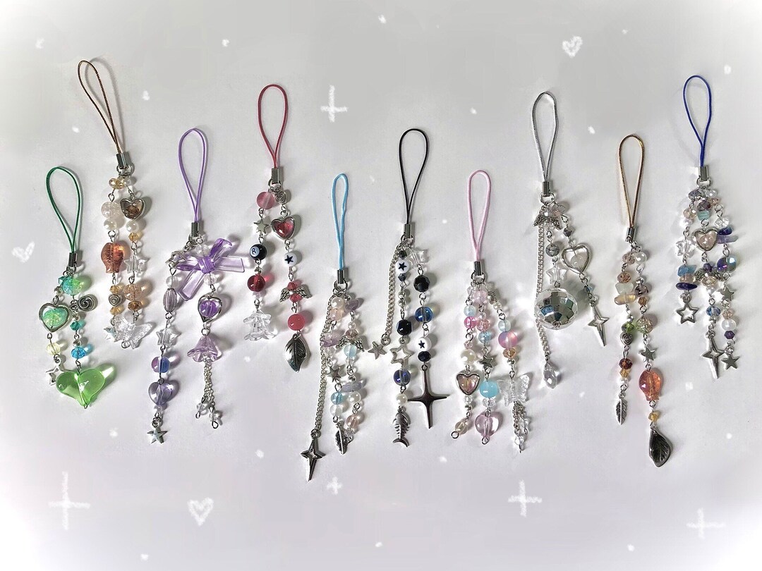 Taylor Swift Album-inspired Beaded Keychain Phone Charms - Etsy