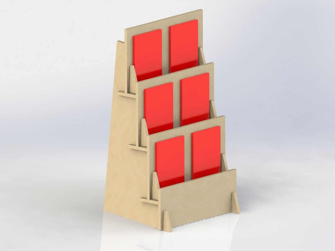 A5 Greeting Card Display Stand Digital Download - Etsy