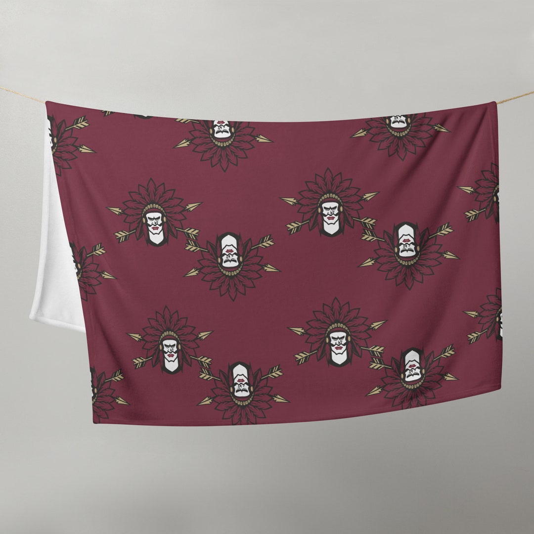FSU Printed Throw Blanket - Etsy