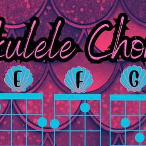 8 Fun Ukulele Chord Digital Posters, Instant Download - Etsy Australia