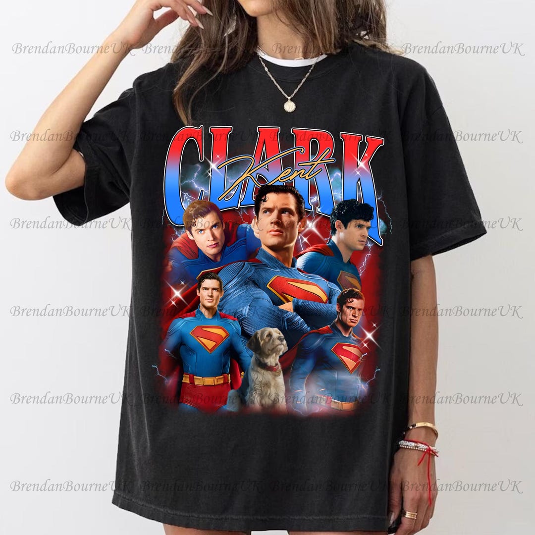 David Corenswet Clark Kent Vintage 90s Styles Shirt PNG, Popular Movie ...