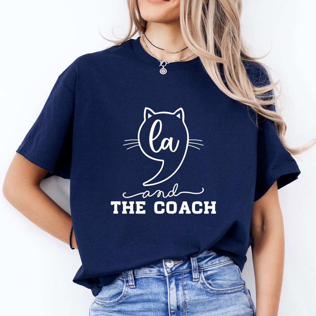 Comma La and the Coach Harris Walz 2024 Educators Shirt,kamala Harris ...