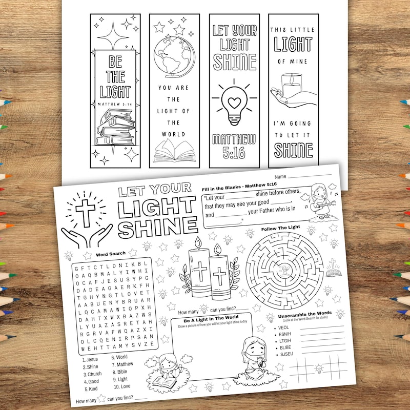 Scripture Bookmarks Matthew - Etsy