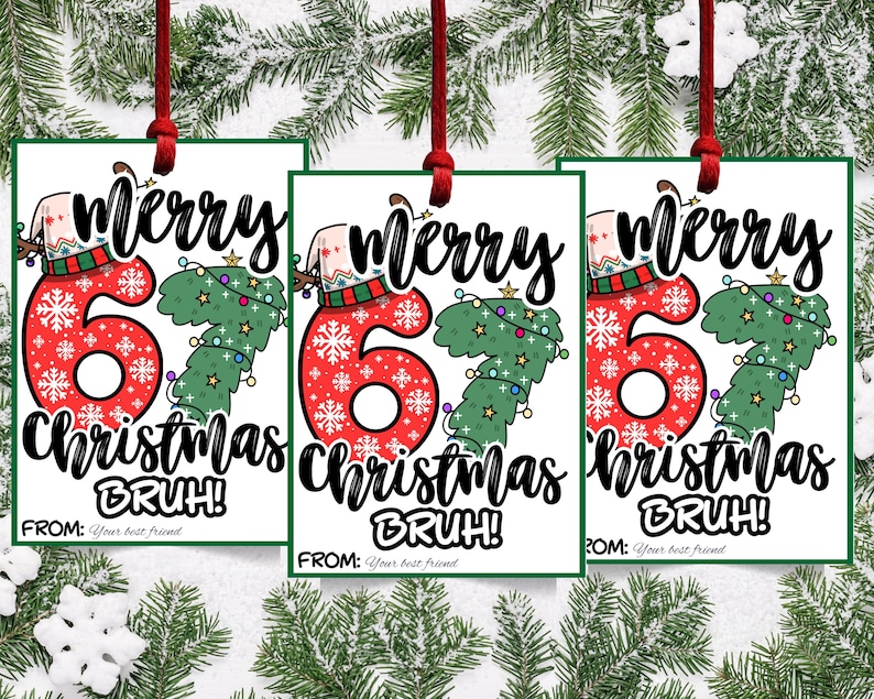 67 Christmas Gift Tags | Funny Christmas 67 Gift Tags for Students ...