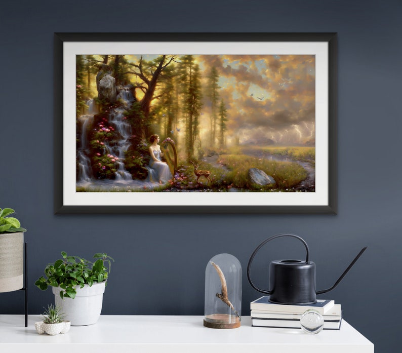 Nimrodel, Tolkien, Elven Lady, Digital Art for Printing, Fantasy ...
