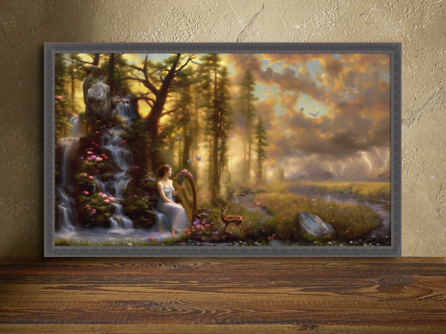 Nimrodel, Tolkien, Elven Lady, Digital Art for Printing, Fantasy ...