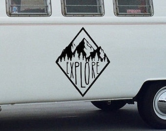 Camping Life Sticker, Caravan Vinly Decal, Camping Decal, Camper Decal ...