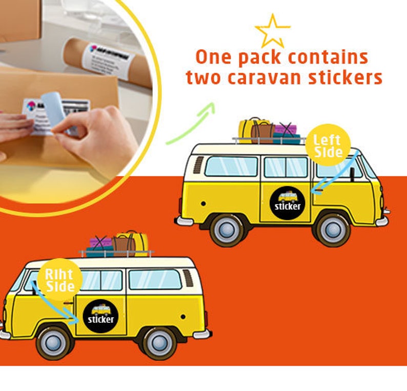World Map Caravan Stickermotovan Decal Vinyl Decal Camper - Etsy