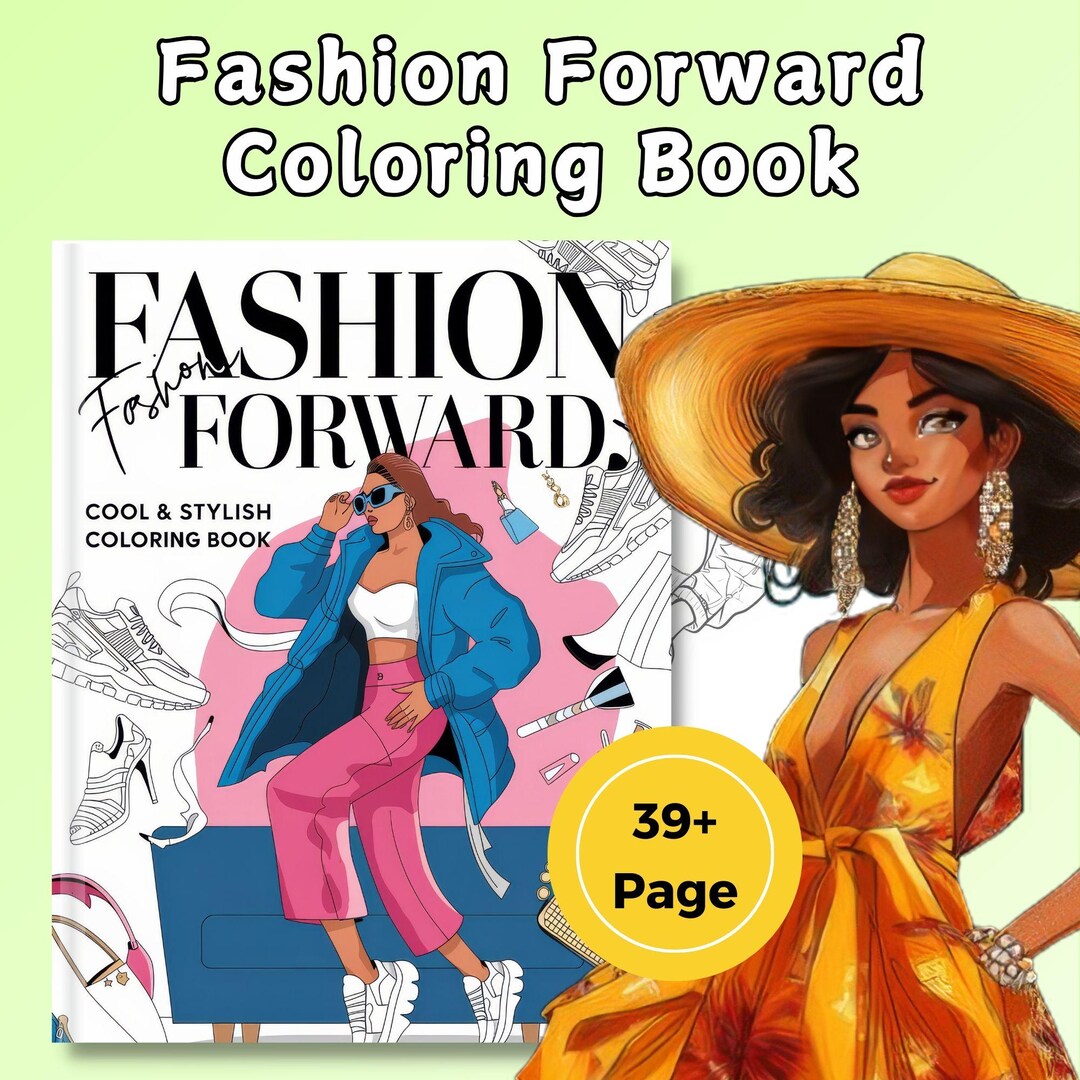 Fashion Coloring Pages for Adults,printable Coloring Pages,fashion ...