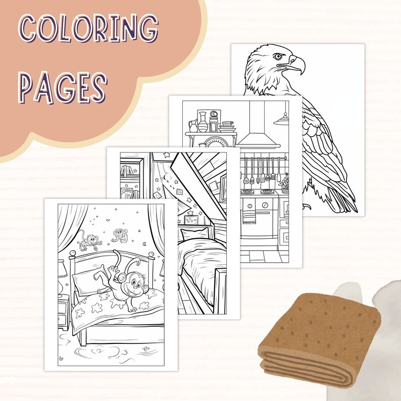 Kawaii Cozy Spaces Coloring Book, Aesthetic Doodles (PDF) - Etsy Canada