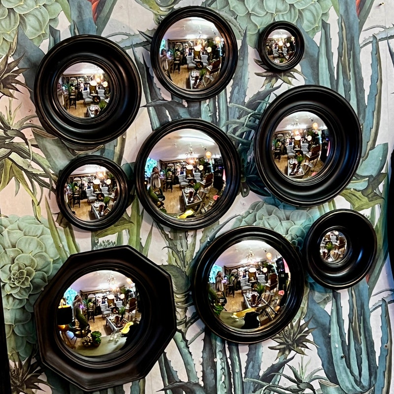 Small Blue Wall Mirrors - Etsy